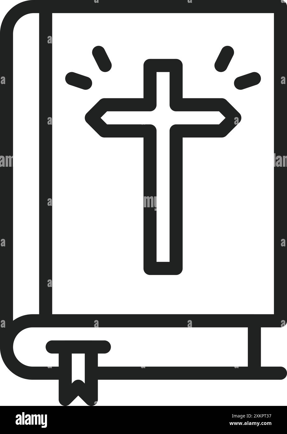 Bible icon vector image. Suitable for mobile application web ...