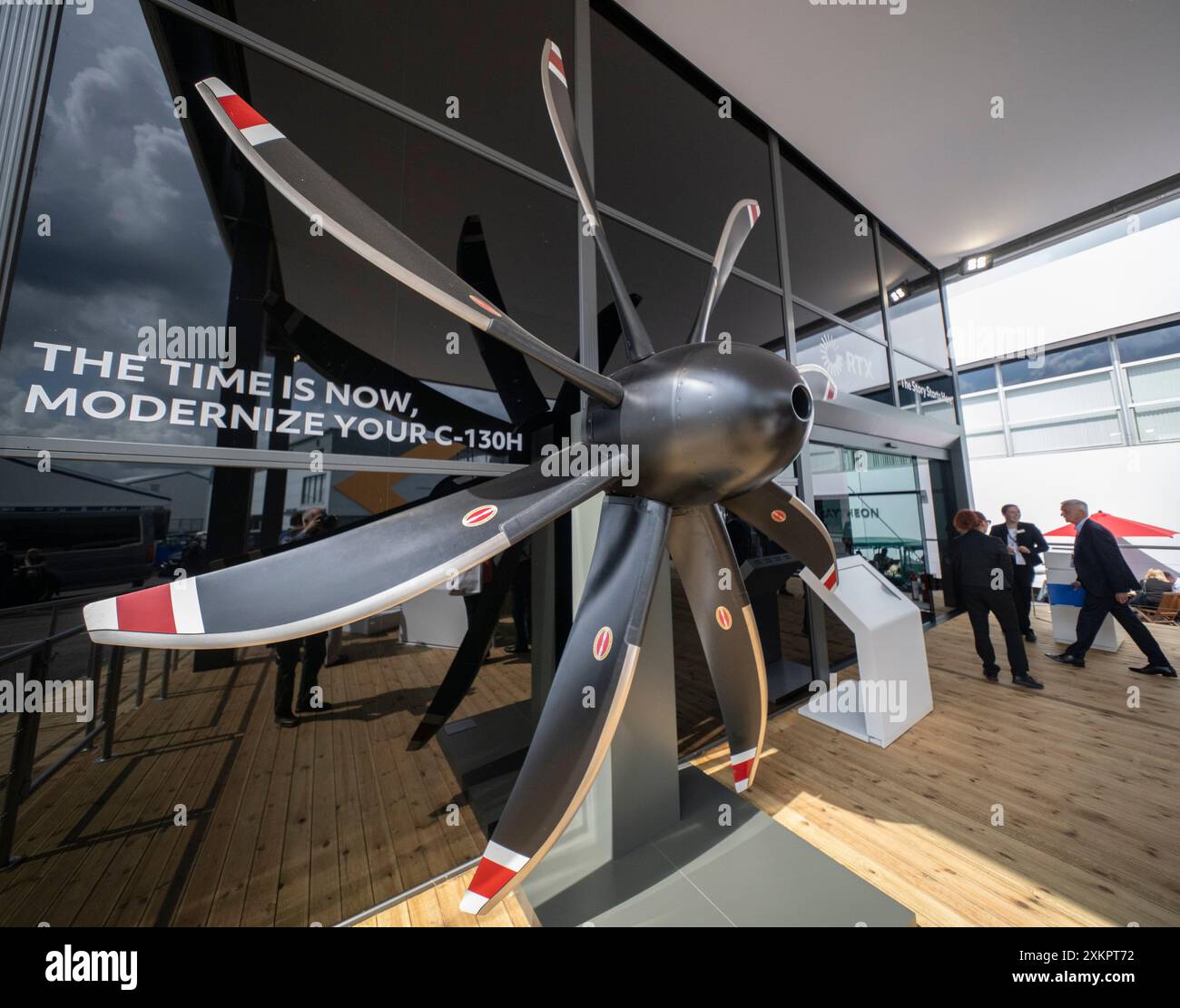 Farnborough, England, UK. 24th July, 2024. The Farnborough ...