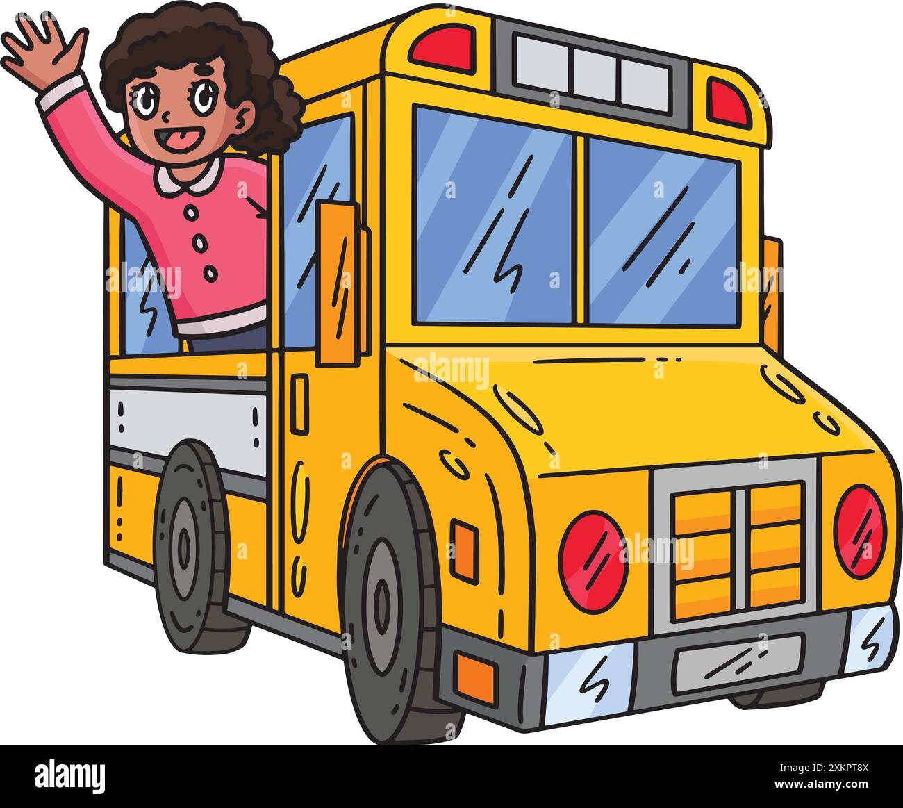First bus Cut Out Stock Images & Pictures - Alamy