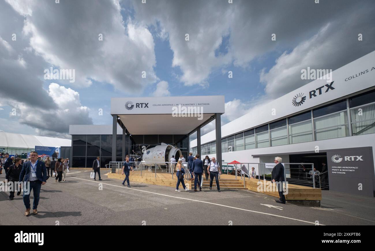 Farnborough, England, UK. 24th July, 2024. The Farnborough ...