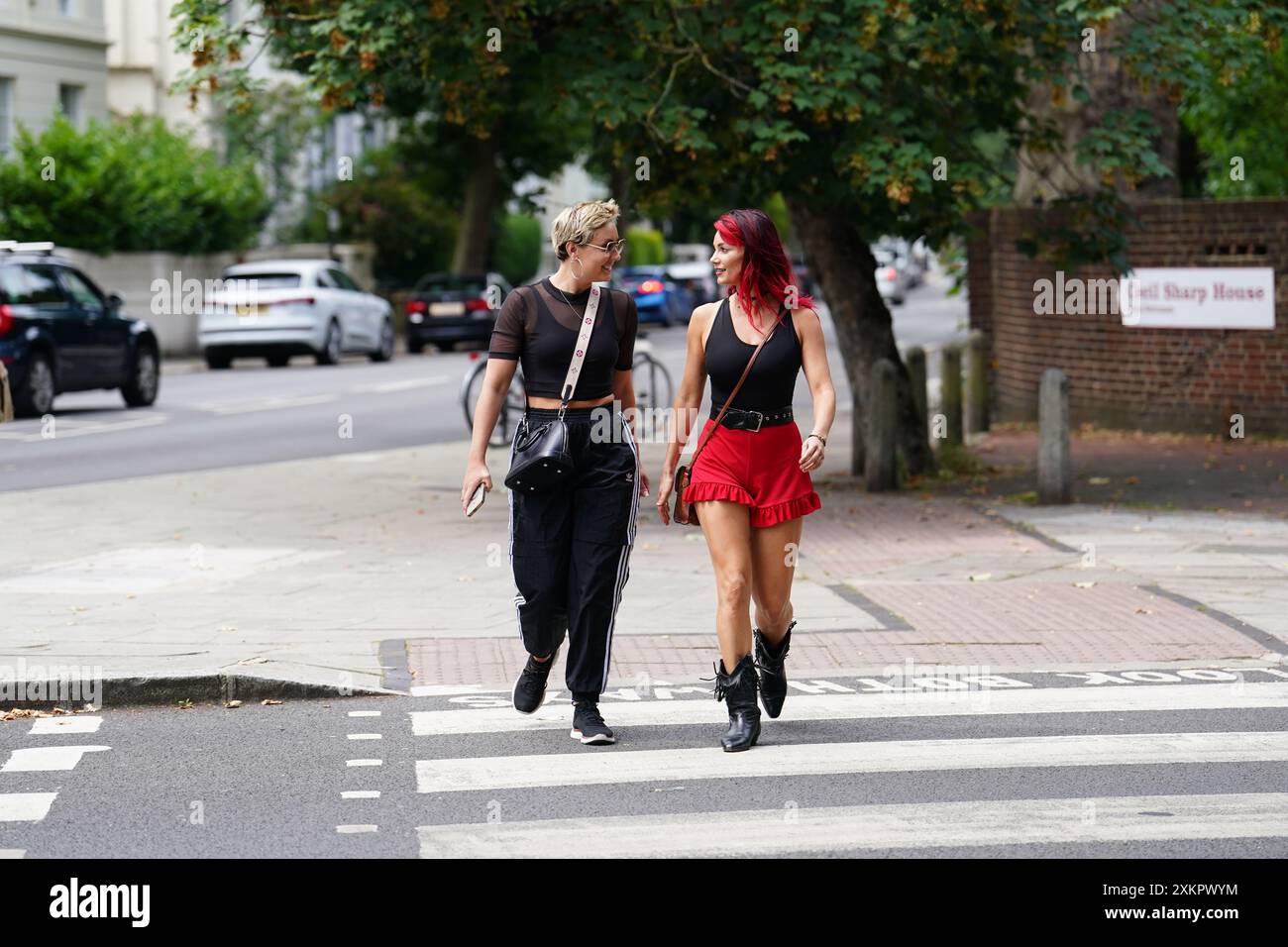 Strictly Come Dancing professional dancers Amy Dowden (left) and Dianne ...