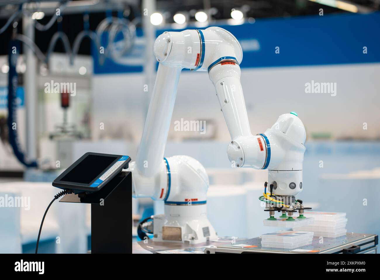 automated programmed robotic arm for manufacturing and industrial lines ...