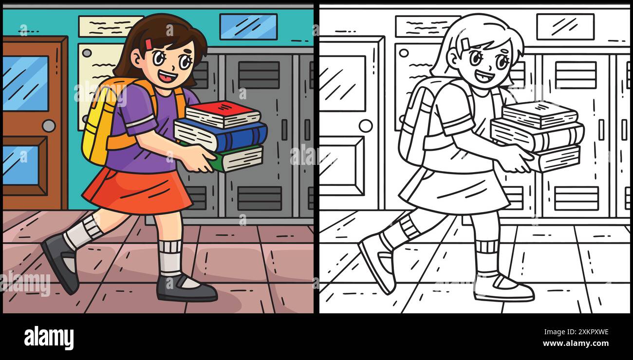 Text books Stock Vector Images - Alamy