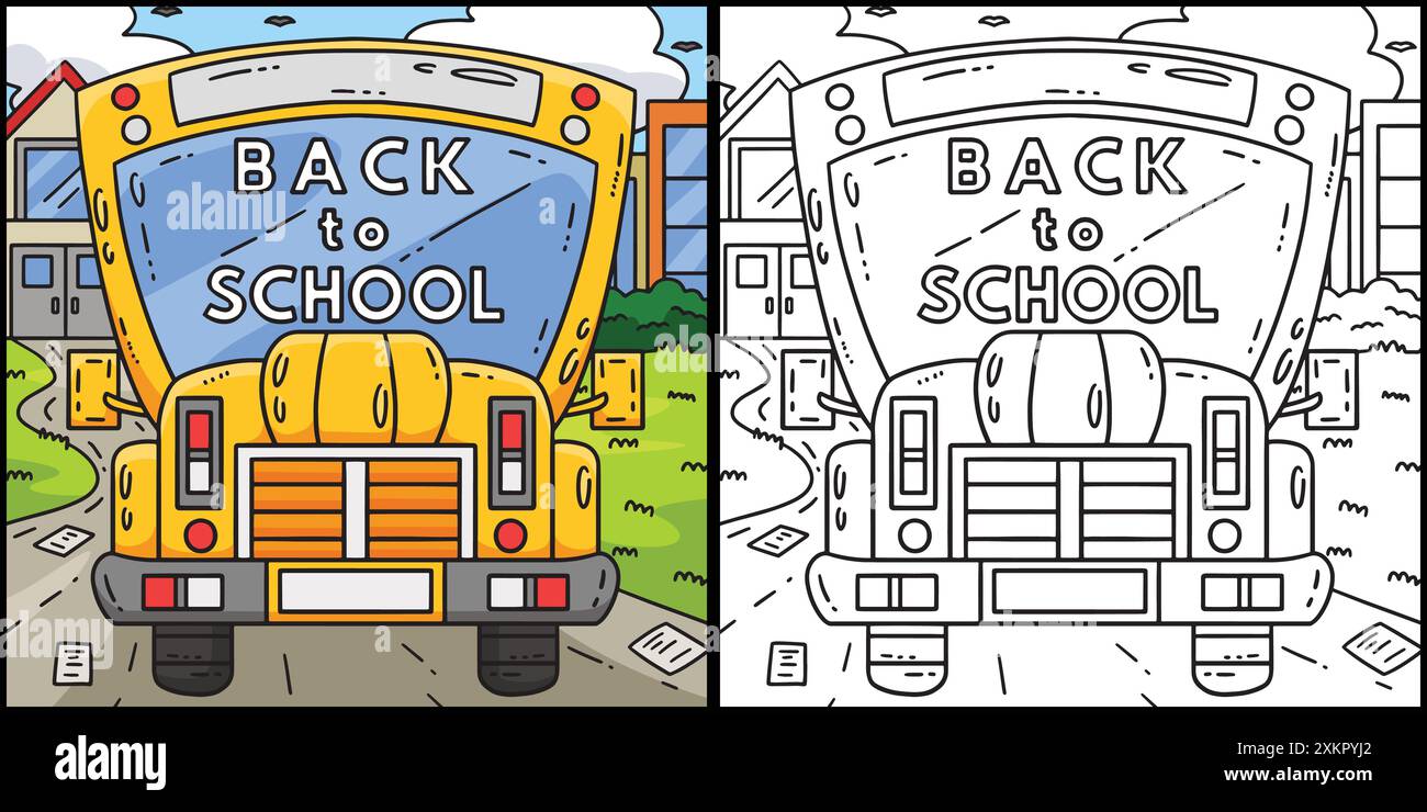 First day of school clip art Stock Vector Images - Alamy