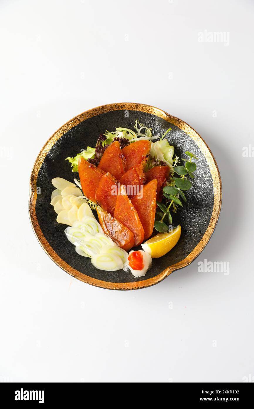 Mullet Roe, Spicy seasoned cod roe (Karashimentaiko Stock Photo - Alamy
