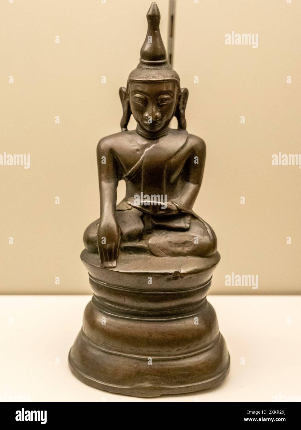 Akshobya Buddha, Myanmar, 18th century, bronze, Anthropology National ...