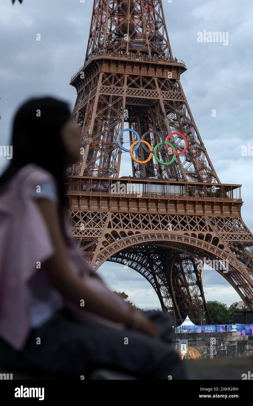 Pariz, Francuska. 24th July, 2024. Preparations for Summer Olympic ...
