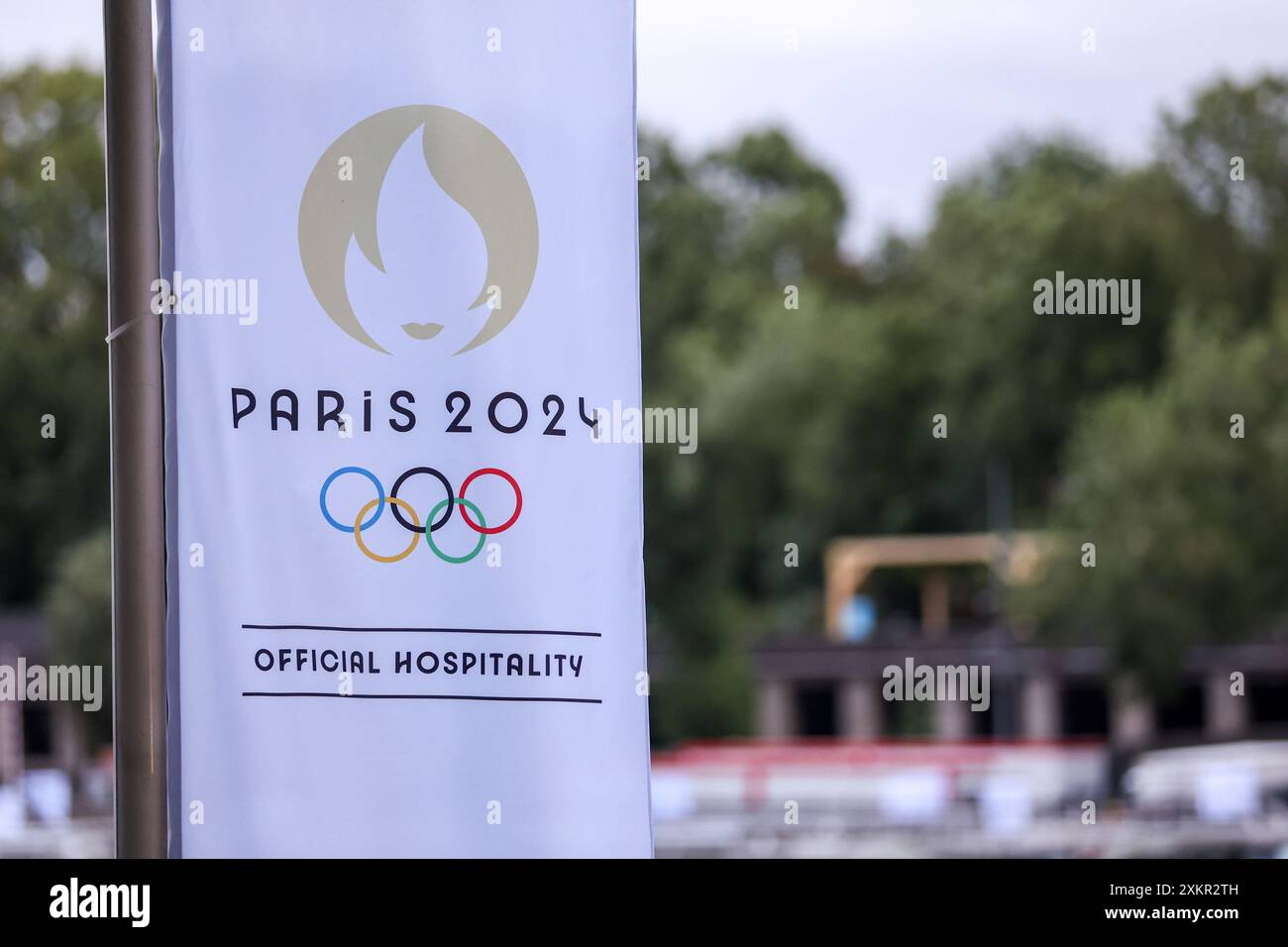 Pariz, Francuska. 24th July, 2024. Preparations for Summer Olympic ...