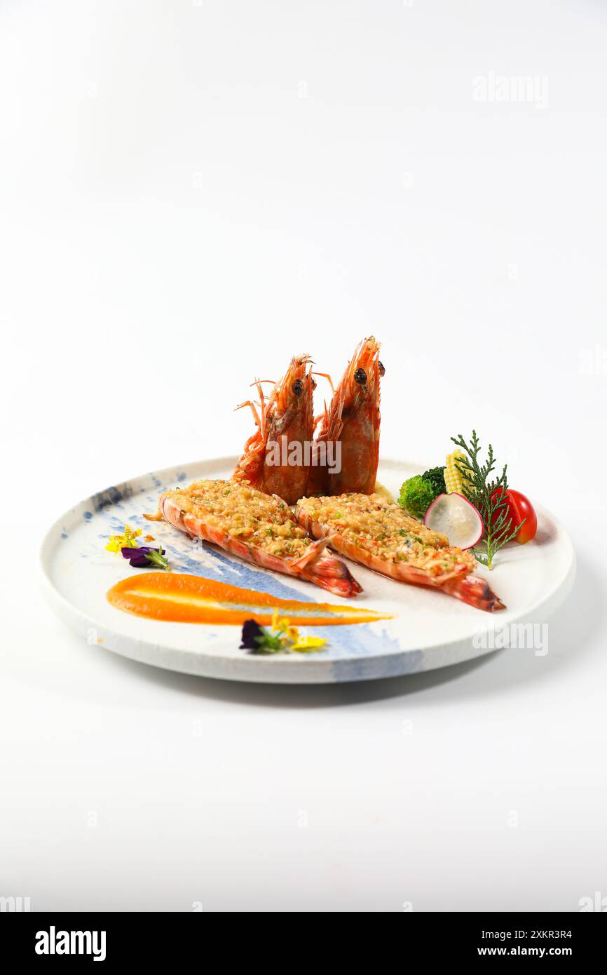 Shrimp teppanyaki hi-res stock photography and images - Alamy