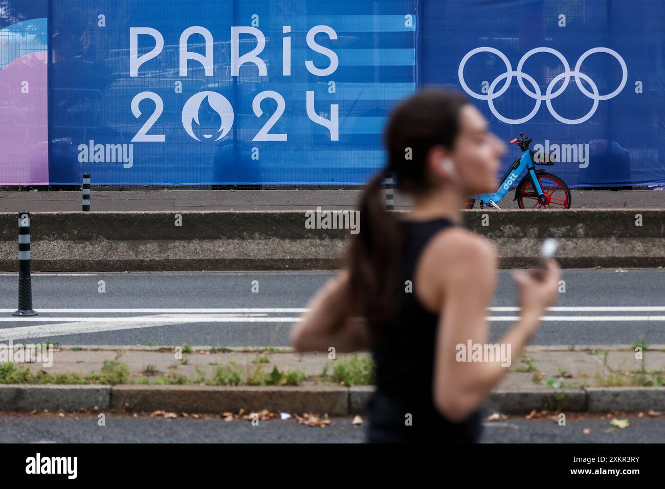 Pariz, Francuska. 24th July, 2024. Preparations for Summer Olympic ...