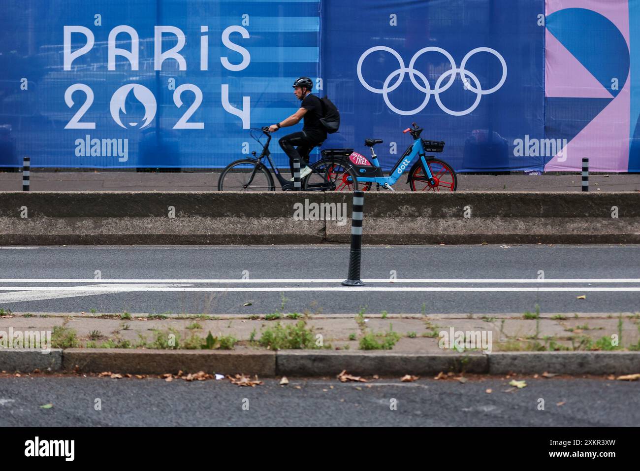 Pariz, Francuska. 24th July, 2024. Preparations for Summer Olympic ...