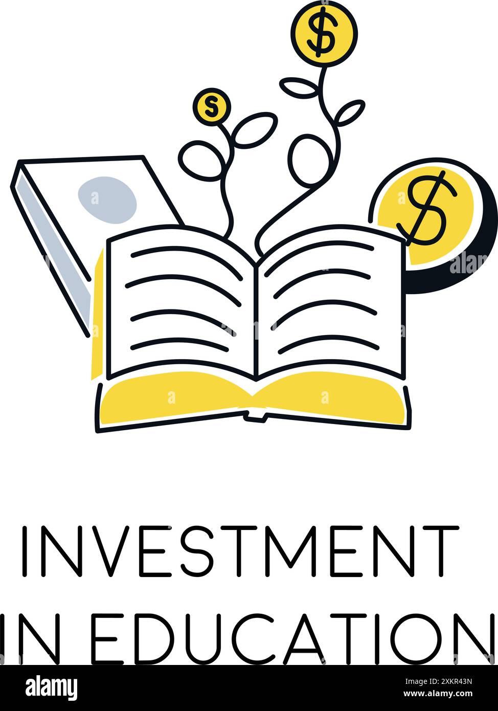 Illustration representing learning Stock Vector Images - Alamy