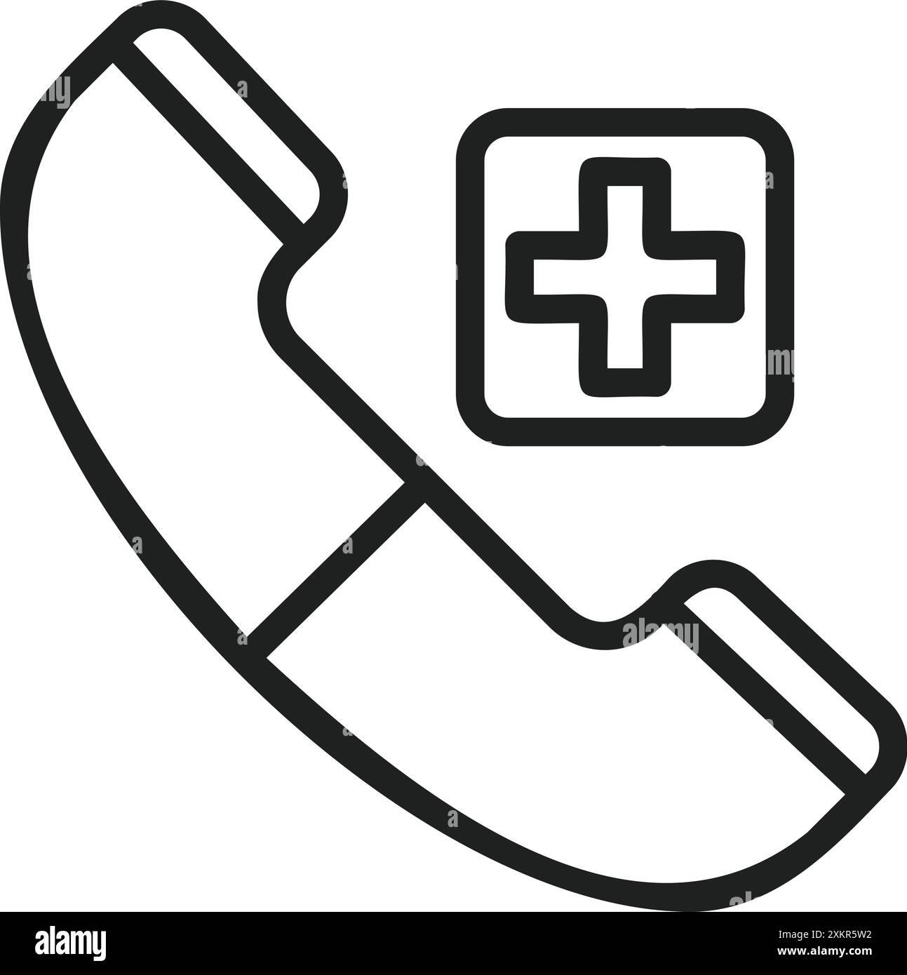 Emergency Phone icon vector image. Suitable for mobile application web ...
