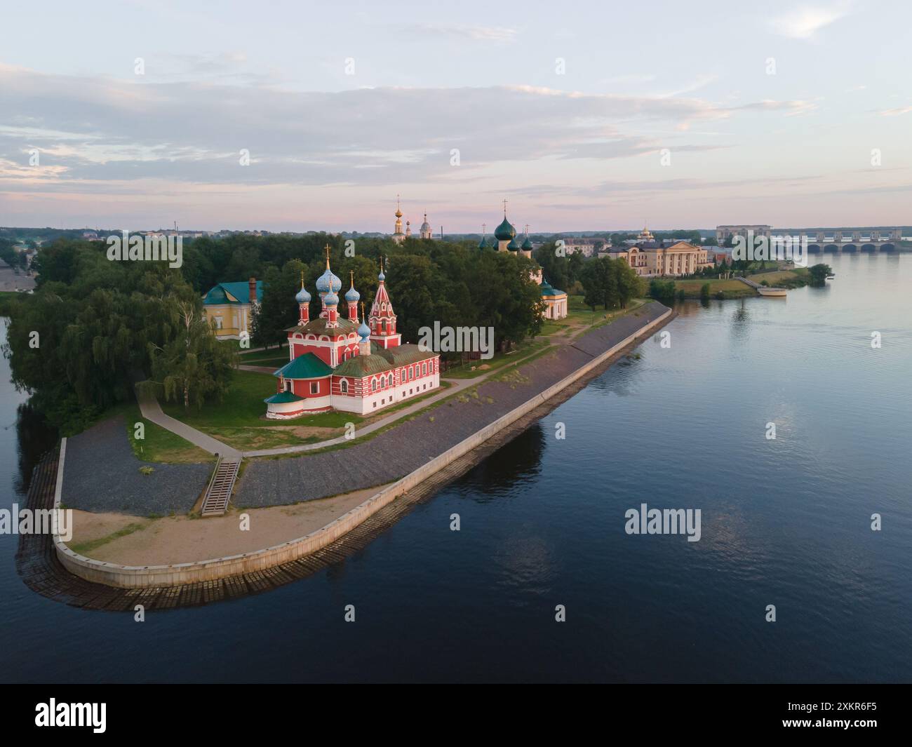 Aerial top view on kremlin hi-res stock photography and images - Alamy