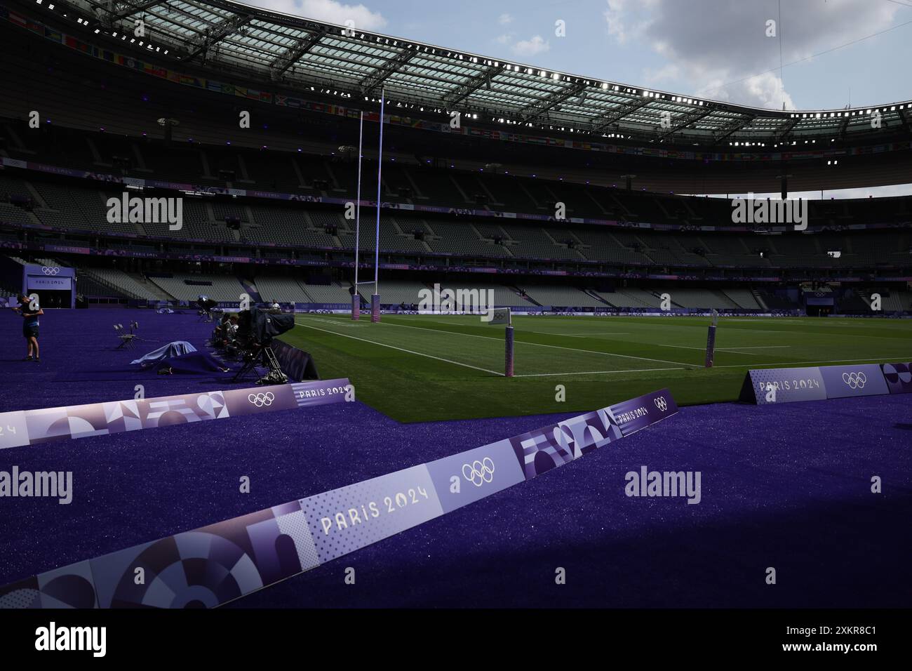 Paris, France. 24th July, 2024. Julien Mattia/Le Pictorium - Rugby 7s ...