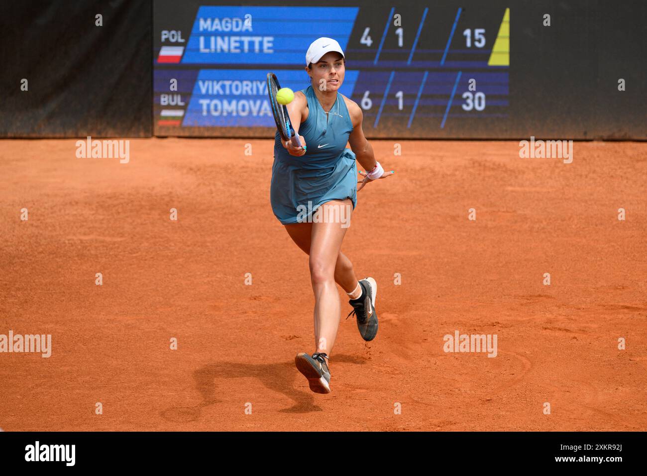 Prague, Czech Republic. 24th July, 2024. Bulgarian tennis player ...