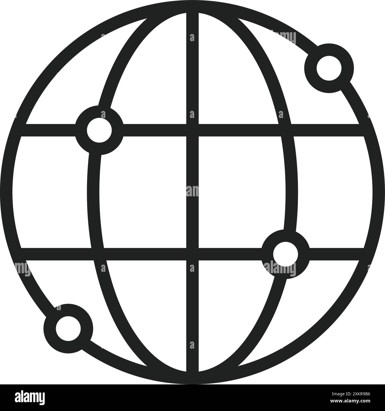 Global icon vector image. Suitable for mobile application web ...