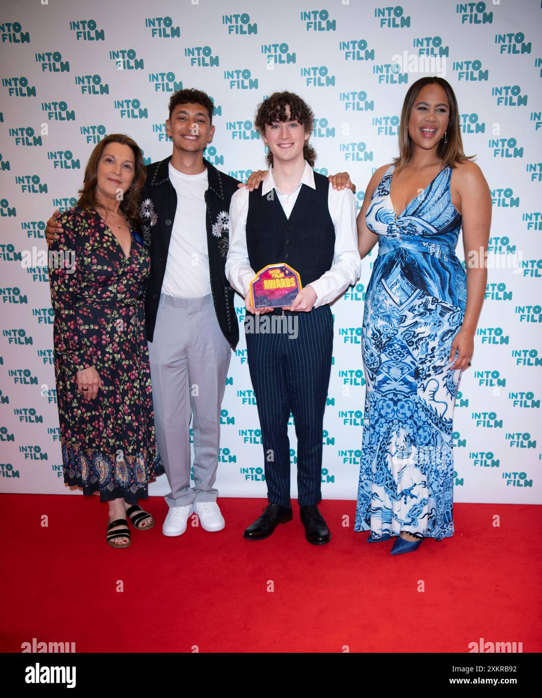 Ben Mullan, aged 18 with the Ones to Watch award with award and ...
