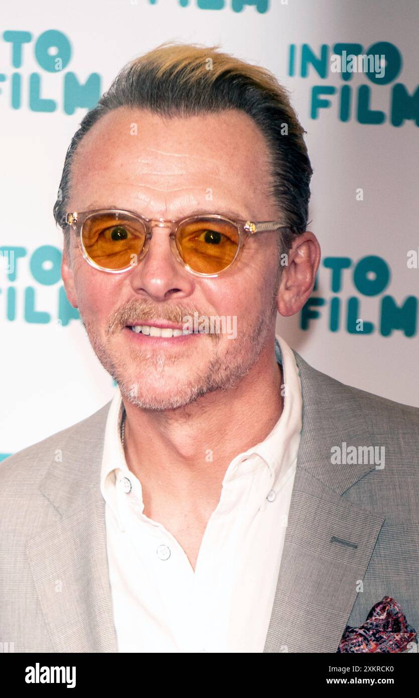 Simon Pegg at the Into Film Awards 2024 at the Odeon Luxe Leicester ...