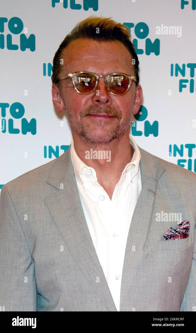 Simon Pegg at the Into Film Awards 2024 at the Odeon Luxe Leicester ...