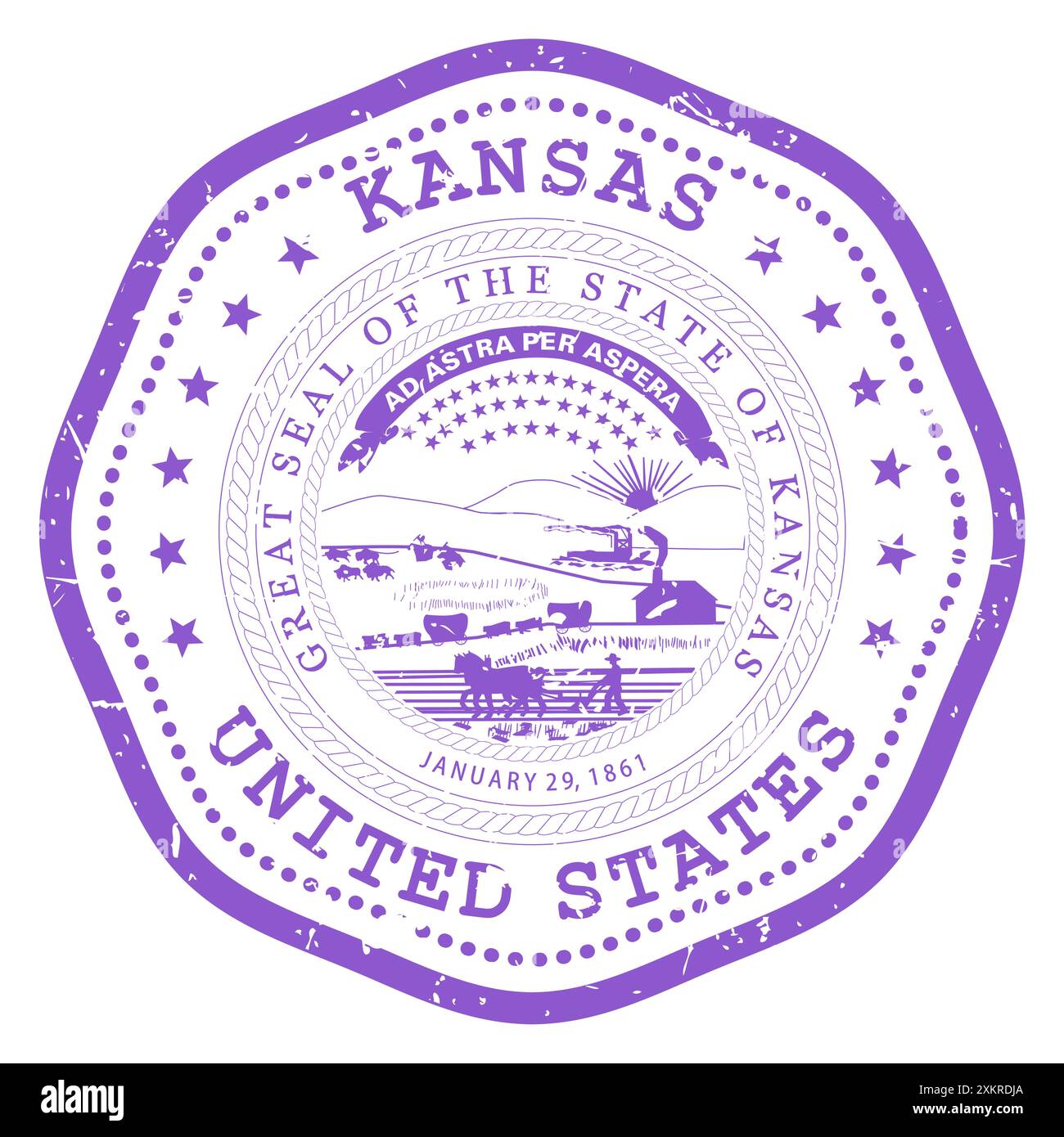 Visa stamp usa hi-res stock photography and images - Alamy