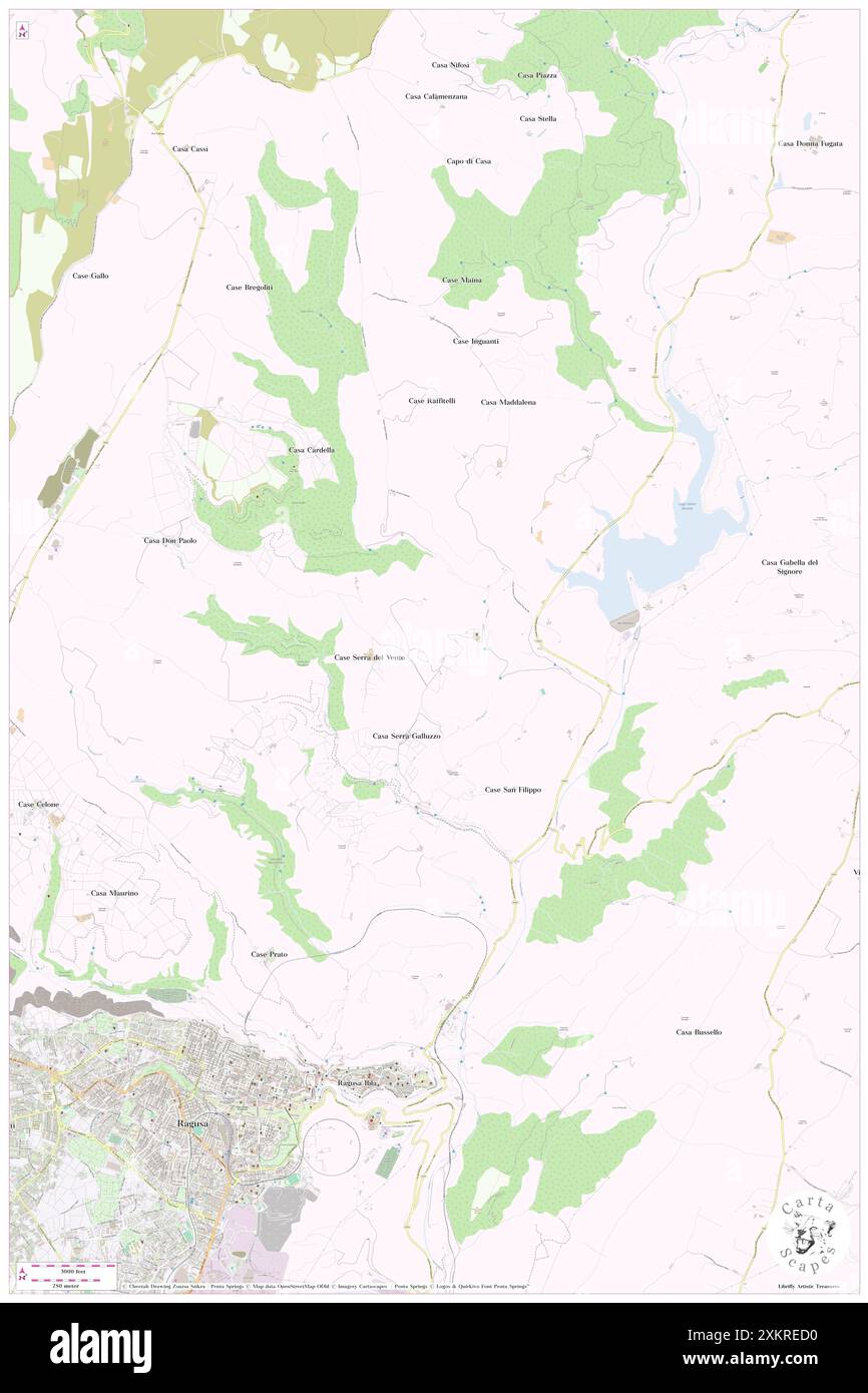 Map of rosalia Cut Out Stock Images & Pictures - Alamy
