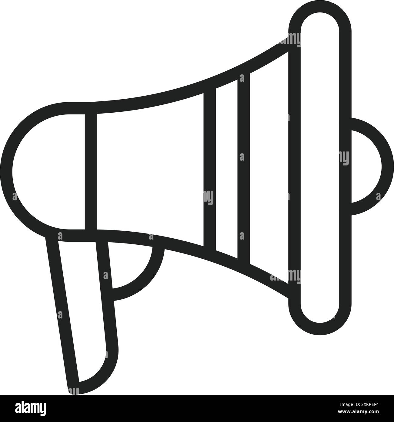 Megaphone icon vector image. Suitable for mobile application web application and print media ...