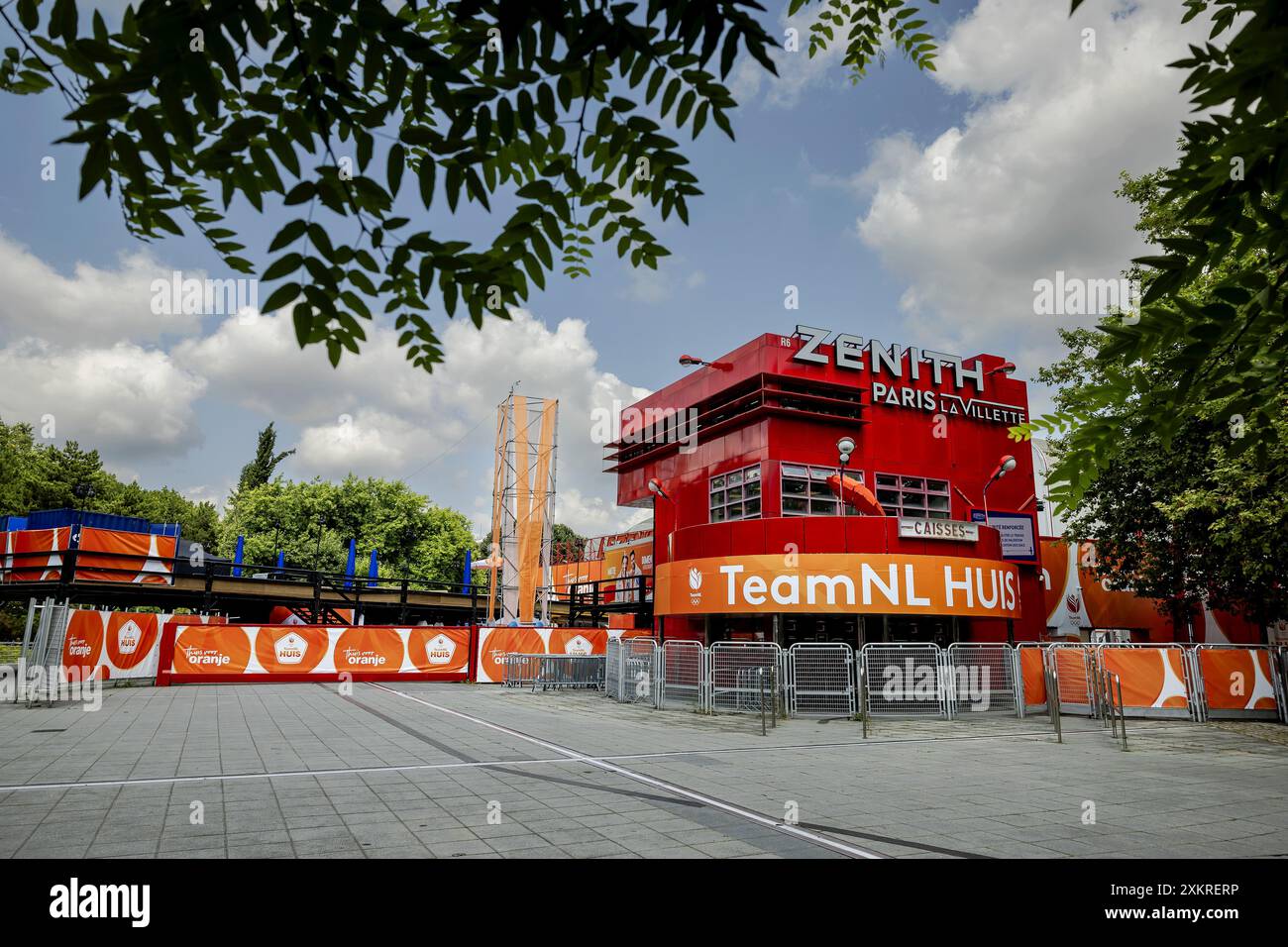 PARIS - The TeamNL home for the Olympic Games in Paris. ANP ROBIN VAN ...