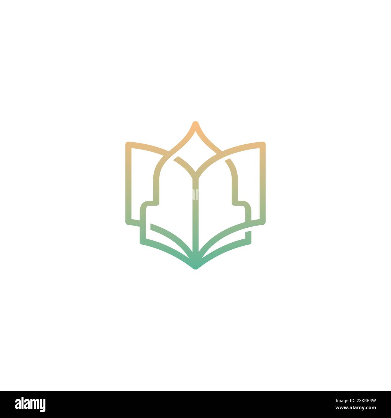 Islamic Library Logo Islamic Book Logo Hi Res Stock Photography And