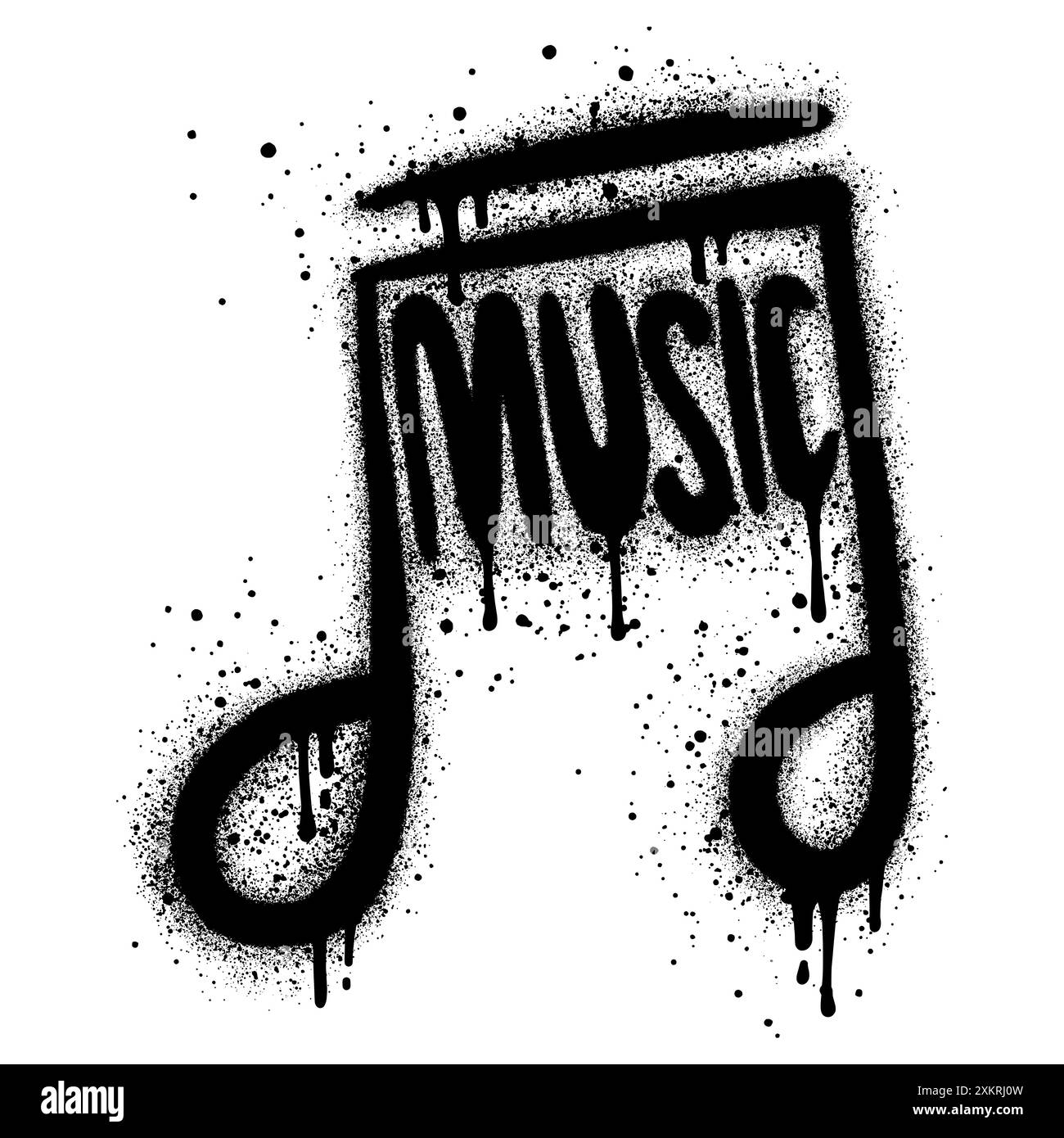 Spray Painted Graffiti Tone icon Word Sprayed isolated with a white ...