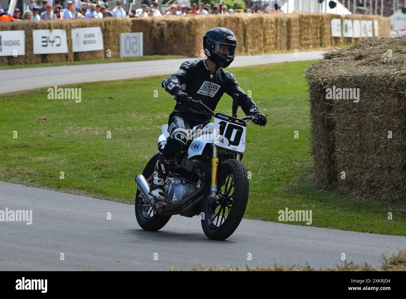 Johnny Lewis, Gary Birtwistle, Royal Enfield Twin cylinder four stroke ...