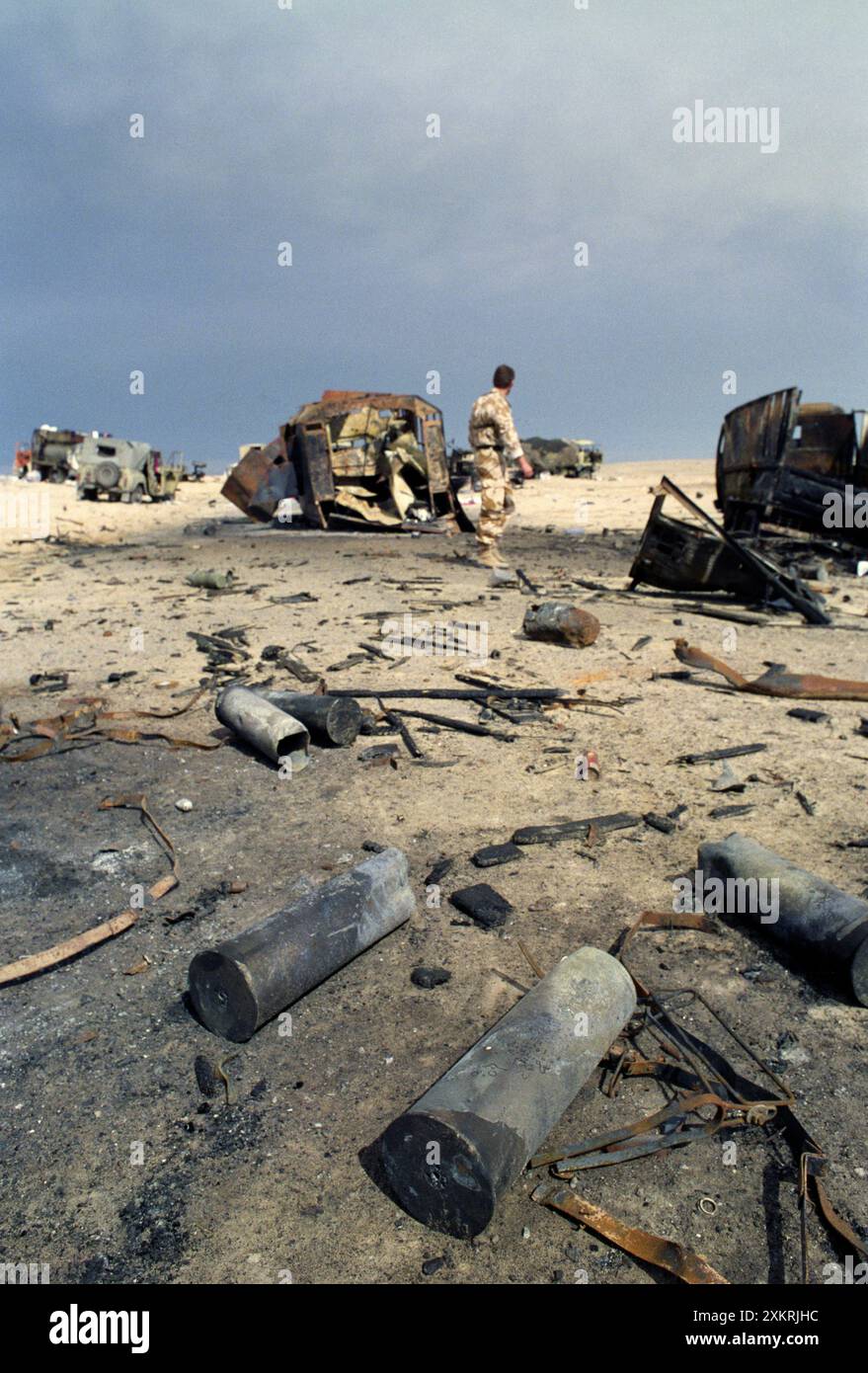 Gulf war british army 1991 hi-res stock photography and images - Alamy