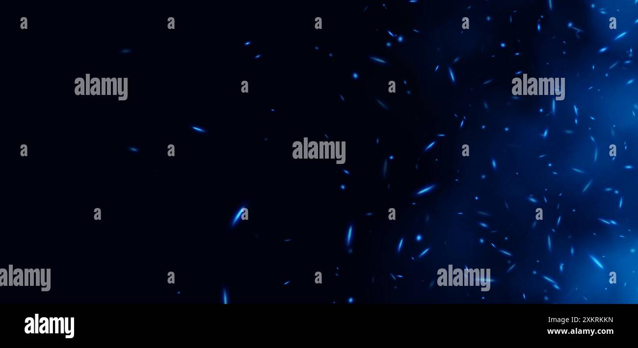 Flying bonfire embers Stock Vector Images - Alamy