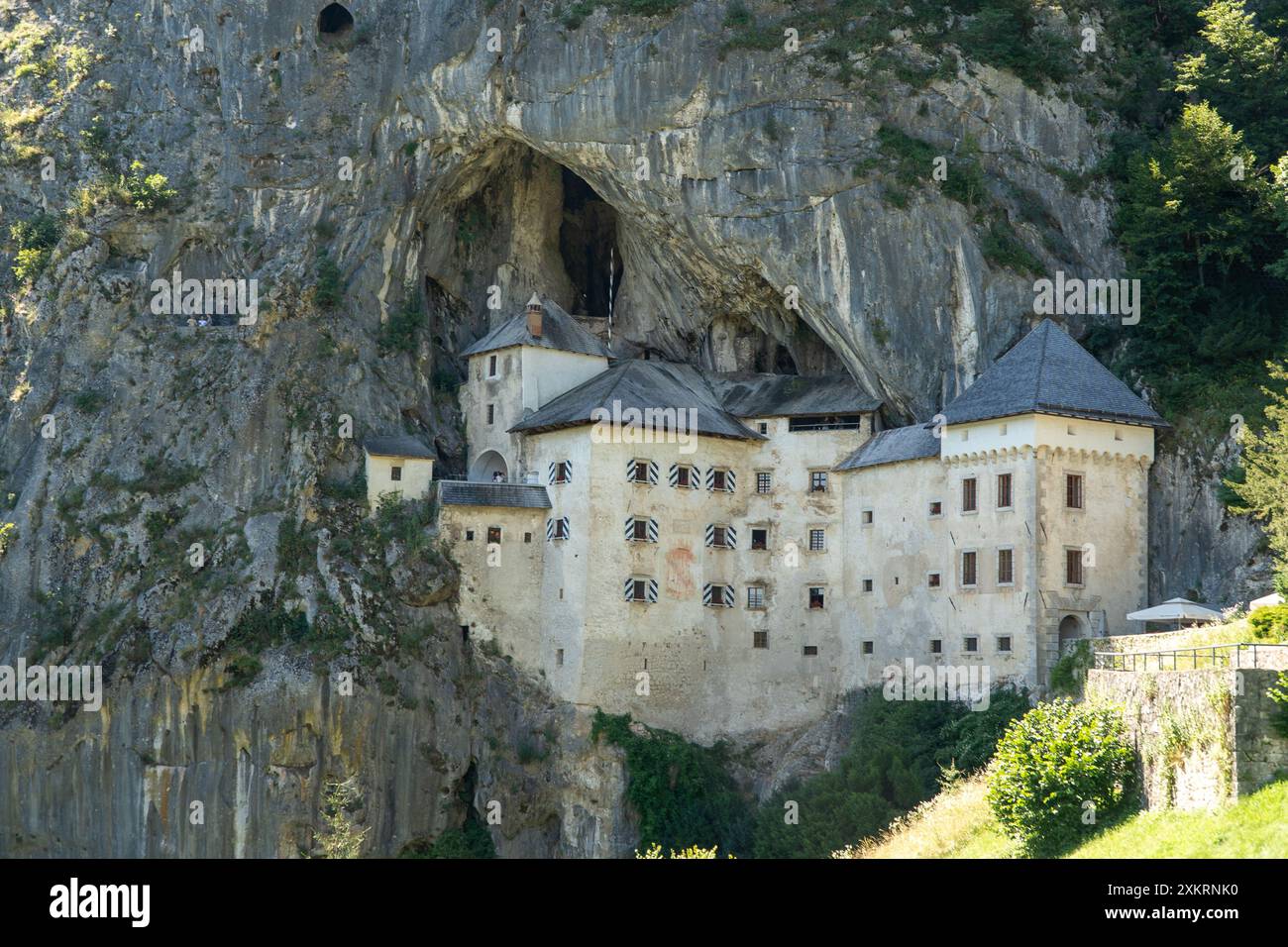 Predjama Castle Castello di Predjama o Castel Lueghi built within a ...