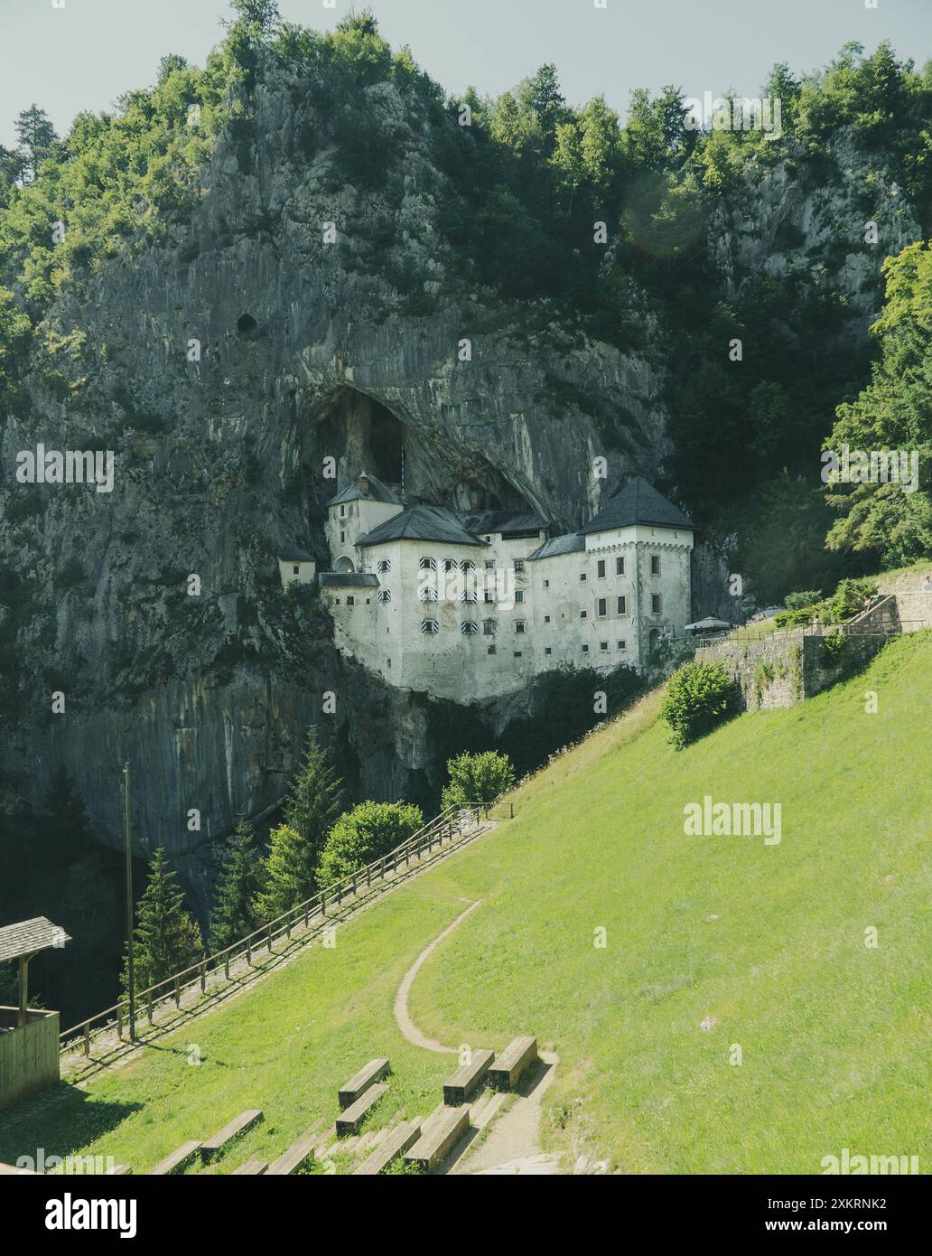Predjama Castle Castello di Predjama o Castel Lueghi built within a ...