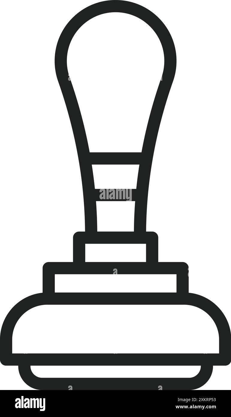 Rubber Stamp icon vector image. Suitable for mobile application web ...