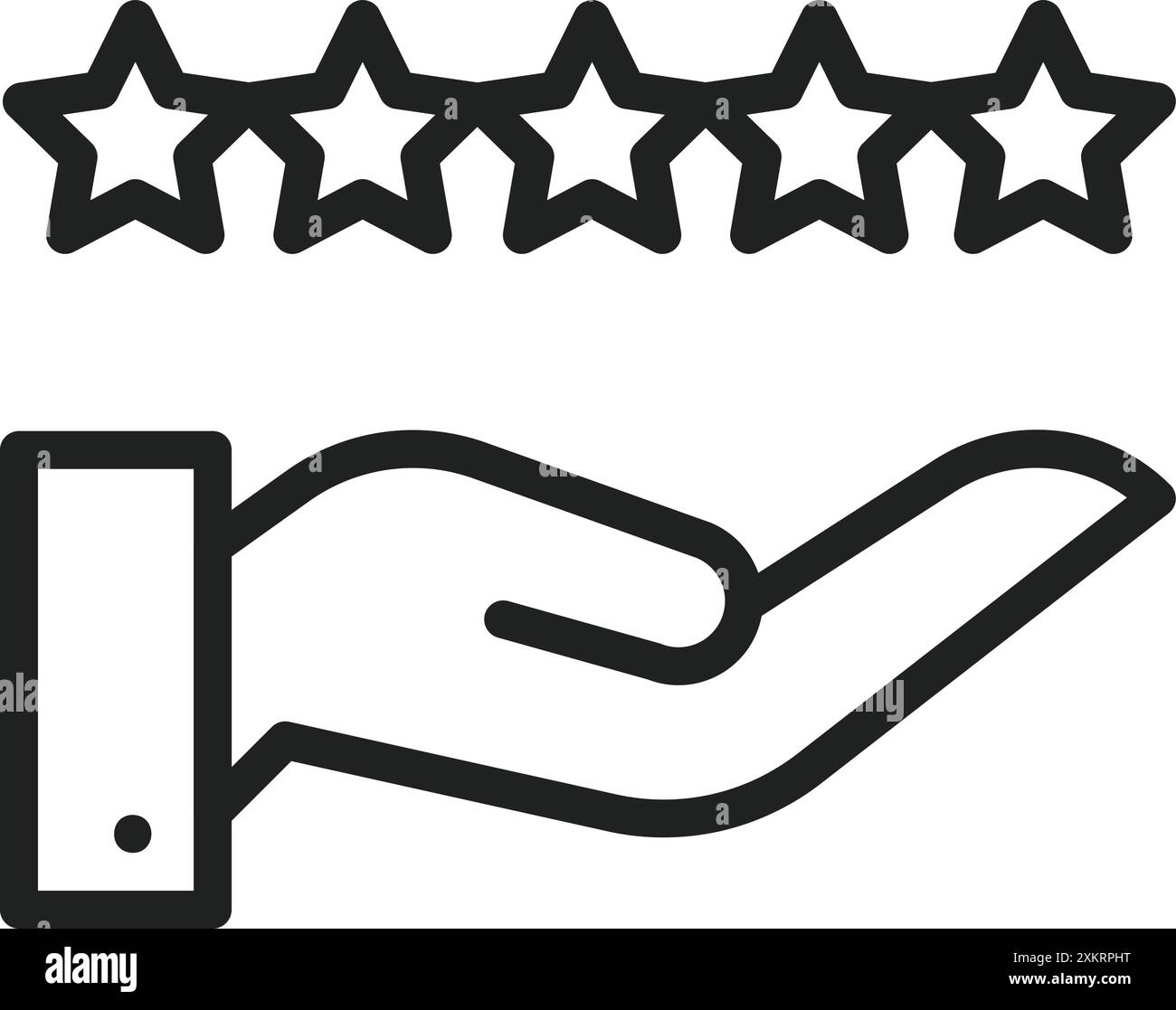 Satisfaction icon vector image. Suitable for mobile application web ...