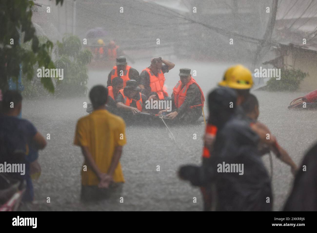 Quezon City, Metro Manila, Philippines. 24th July, 2024. Disaster ...