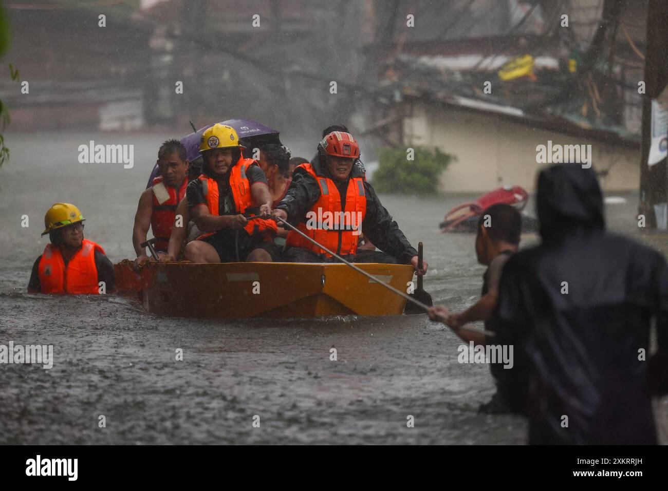 Quezon City, Metro Manila, Philippines. 24th July, 2024. Disaster ...