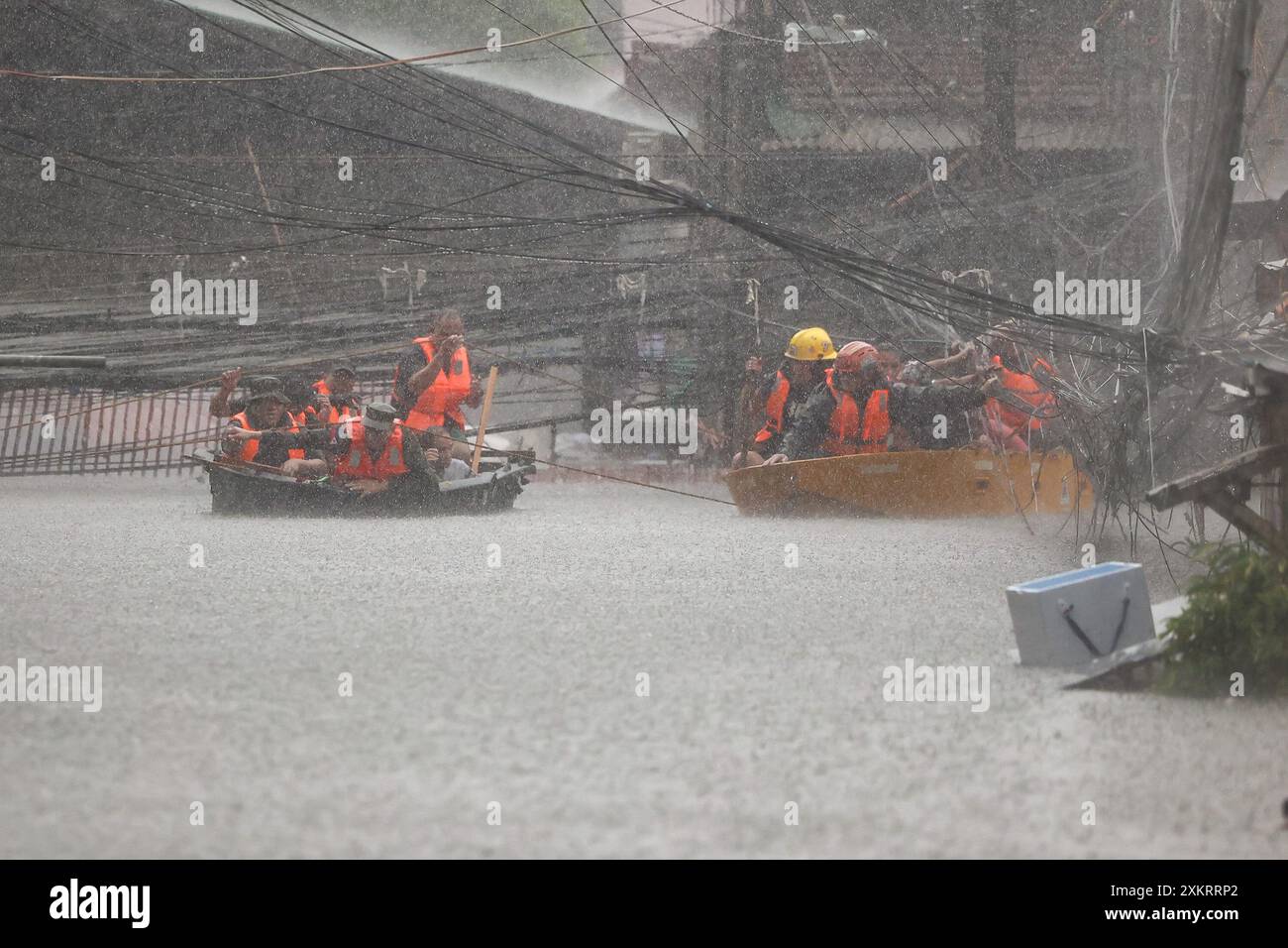 Quezon City, Metro Manila, Philippines. 24th July, 2024. Disaster ...