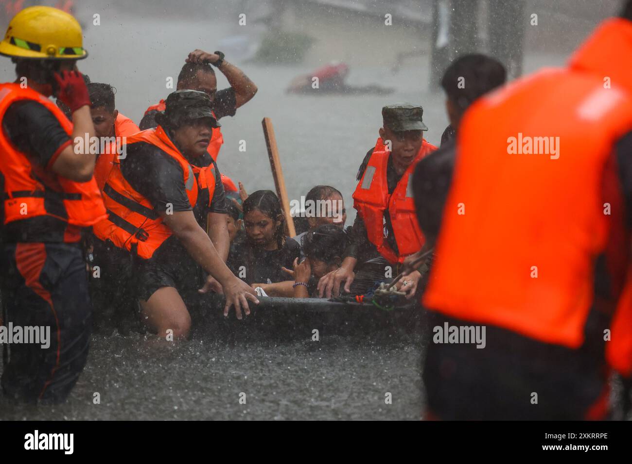 Quezon City, Metro Manila, Philippines. 24th July, 2024. Disaster ...