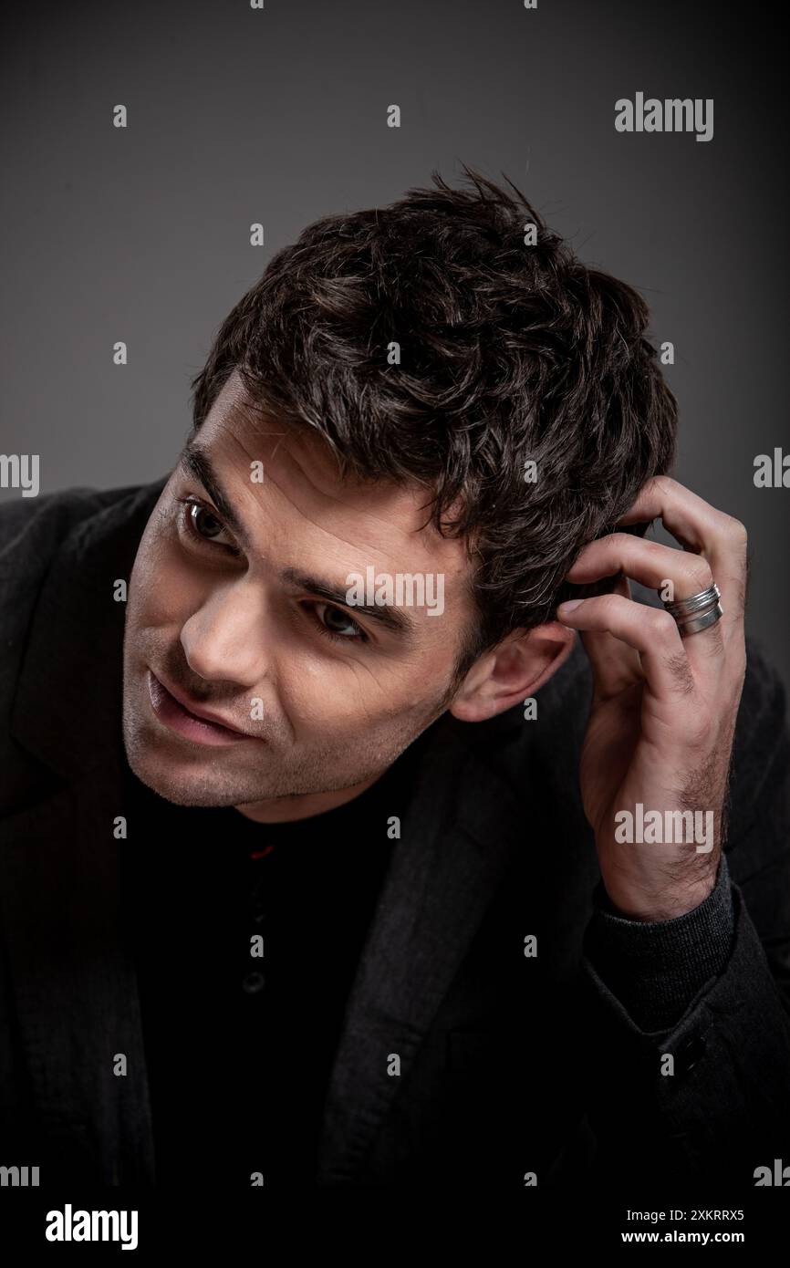 Jimmy Anderson Portrait Session Stock Photo - Alamy