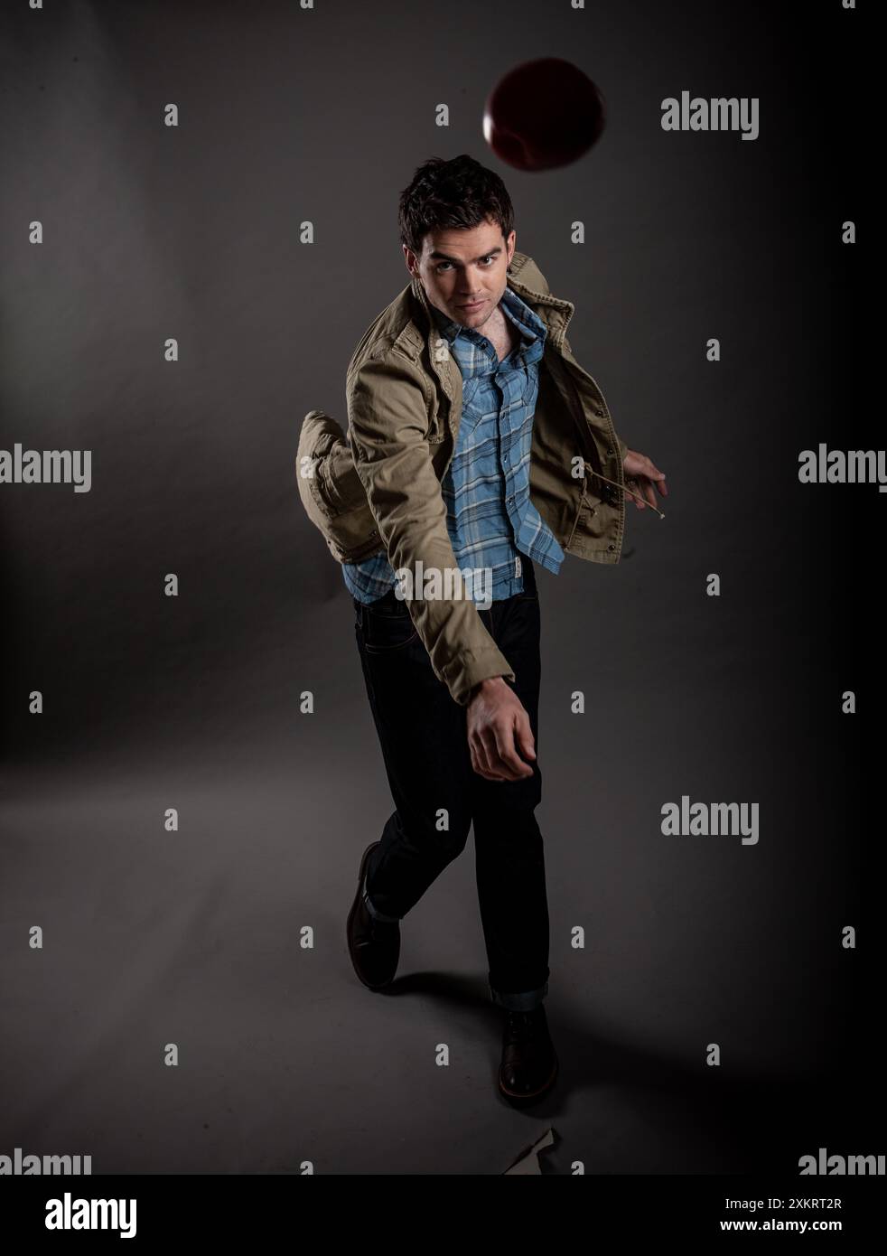 Jimmy Anderson Portrait Session Stock Photo - Alamy