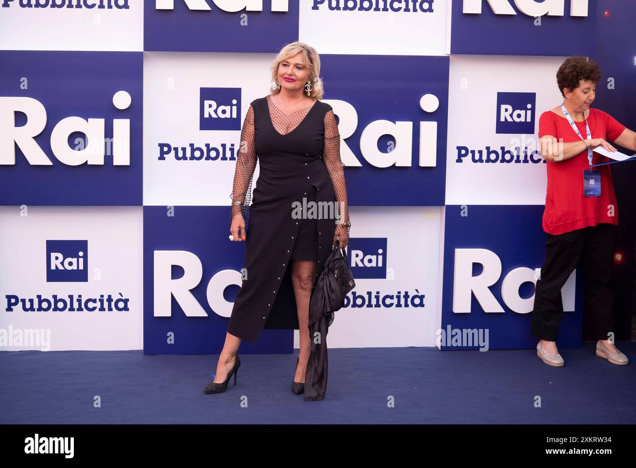 Monica Setta attends the Palinsesti Rai 2024/2025 Stock Photo - Alamy