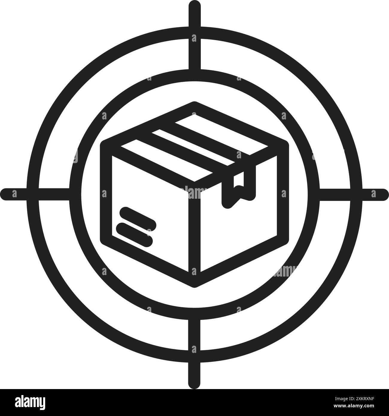 Target icon vector image. Suitable for mobile application web ...