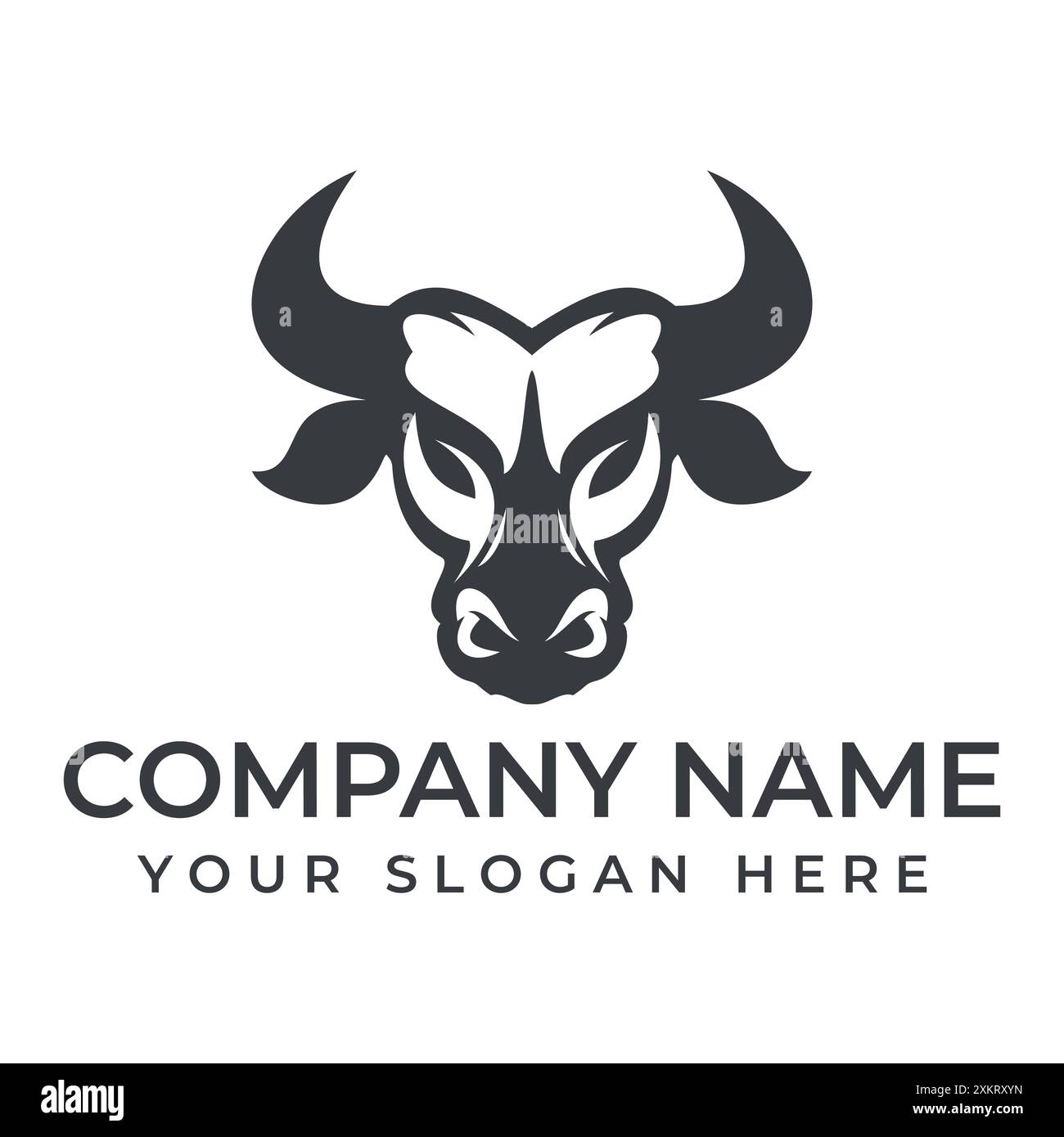 Buffalo logo vector illustrations design icon symbols Stock Vector ...