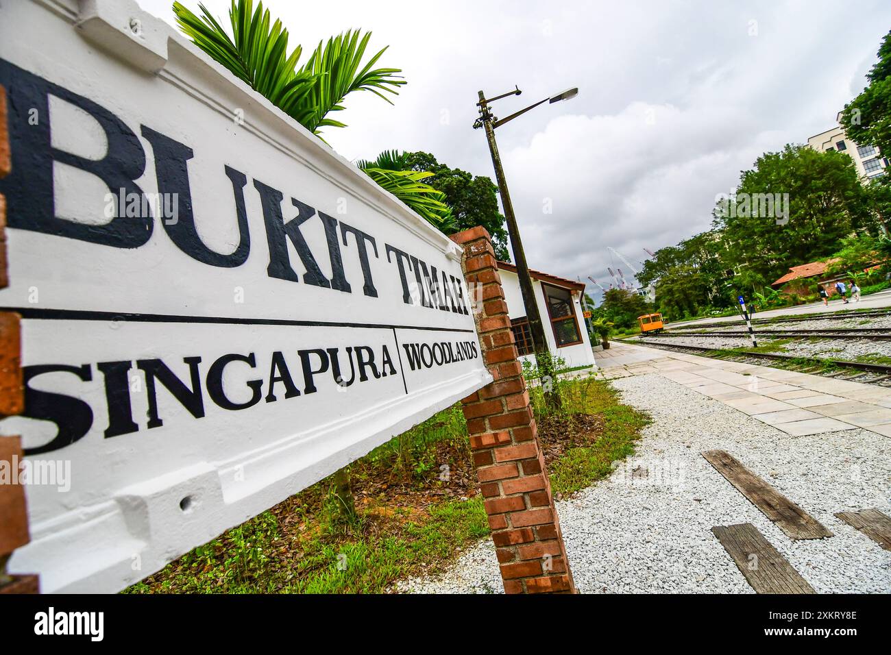 Rail Corridor sights along Bukit Timah Road, Singapore Stock Photo - Alamy