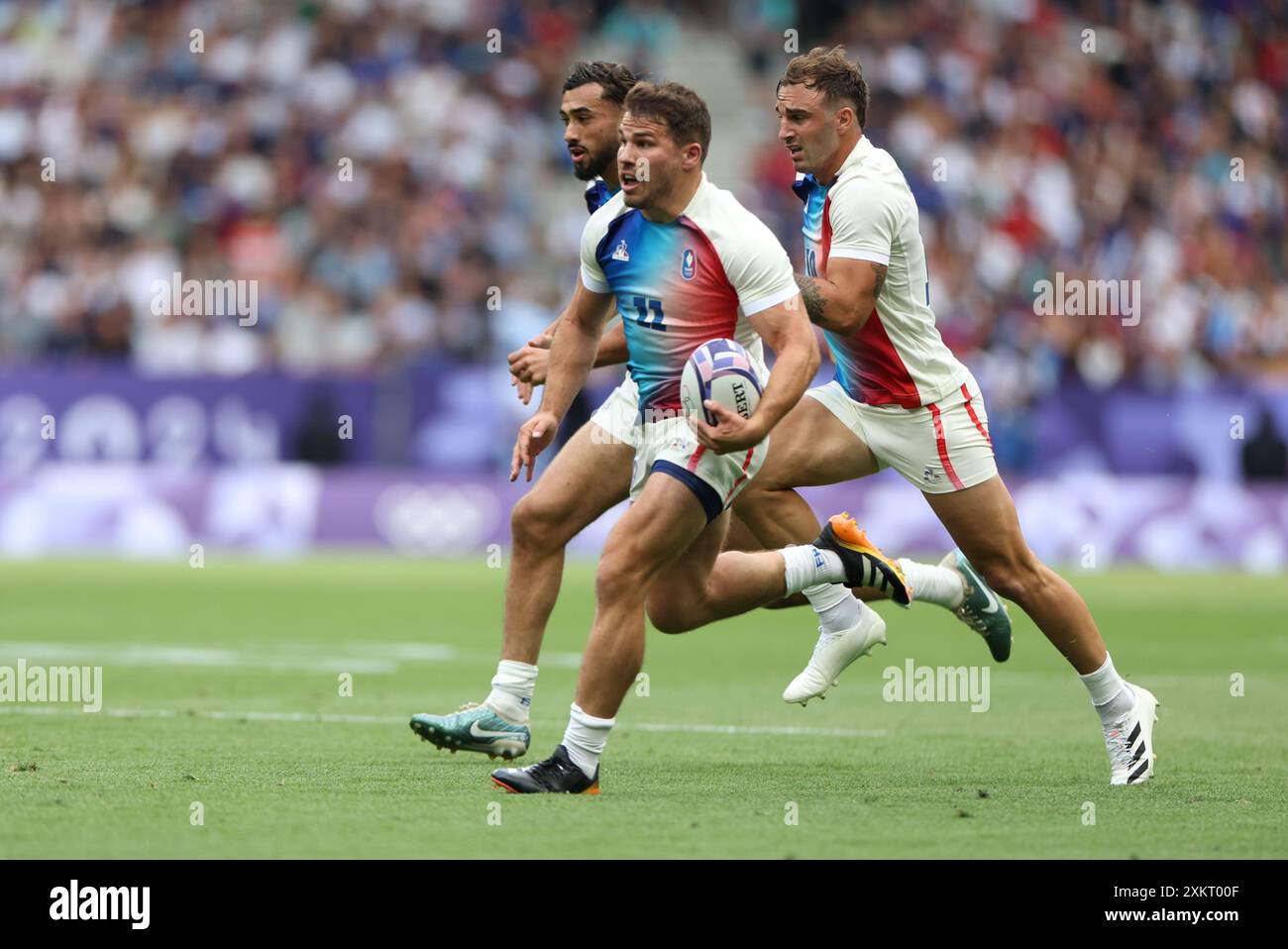 Julien Mattia/Le Pictorium - Rugby 7s - Paris 2024 - France, USA. 24th ...