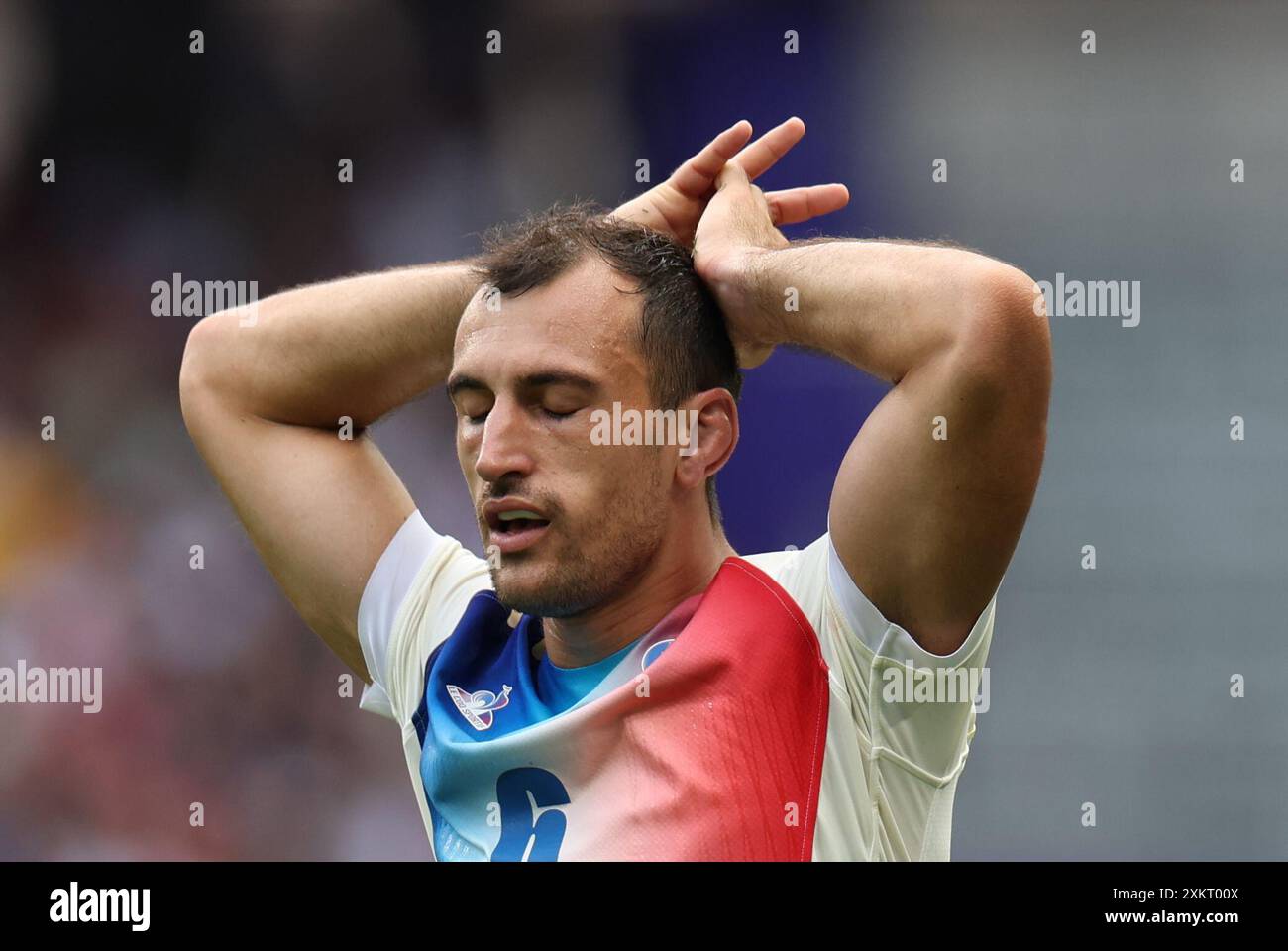 Julien Mattia/Le Pictorium - Rugby 7s - Paris 2024 - France, USA. 24th ...