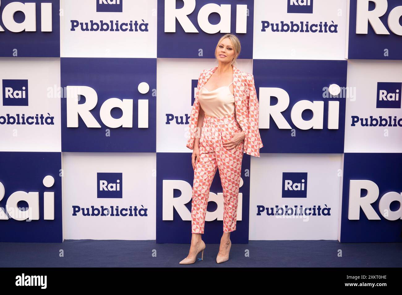 Anna Falchi attends the Palinsesti Rai 2024/2025. (Photo by Francesco ...